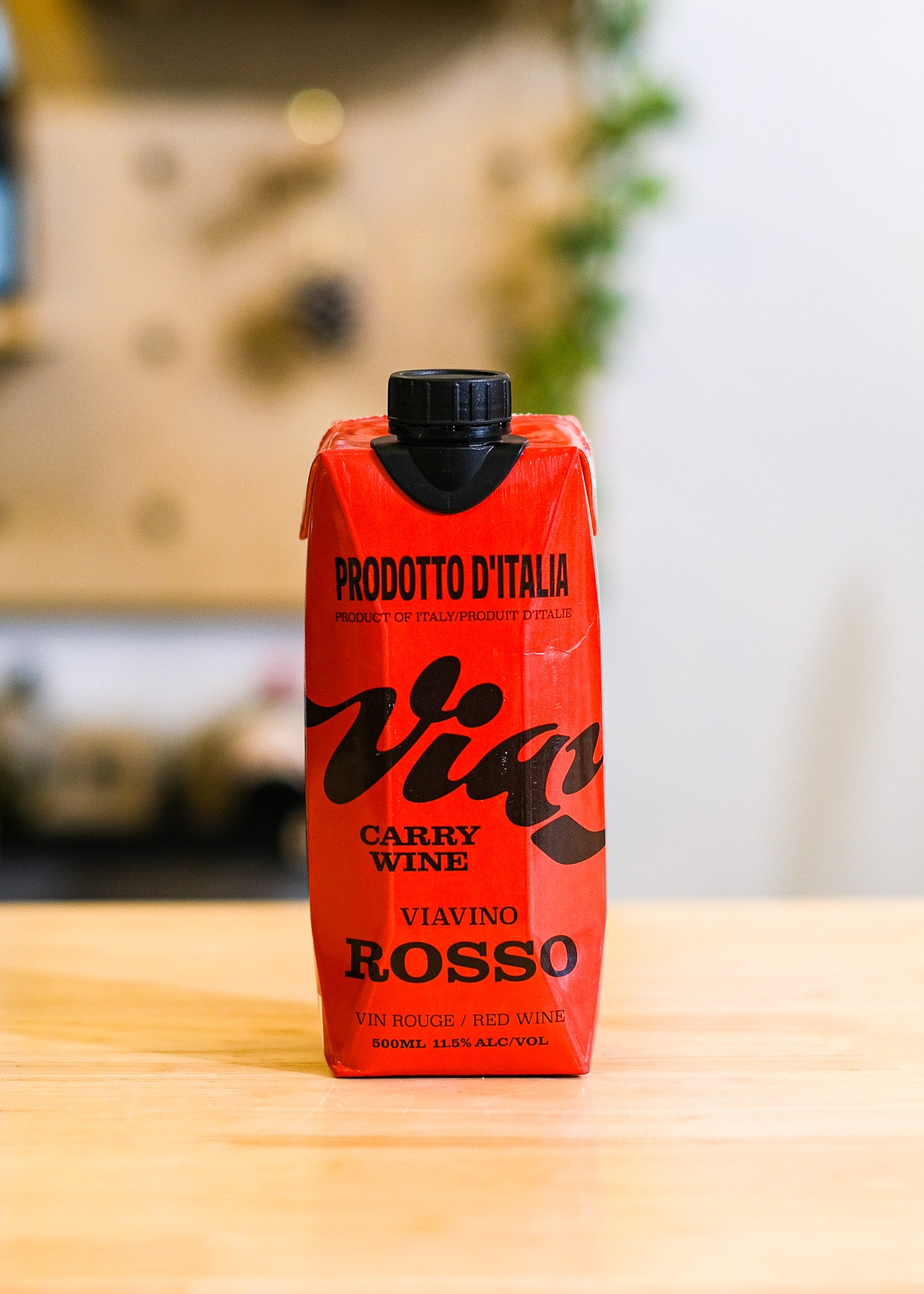Viavino 'Rosso D'Italia' Red Wine Tetra Pak 500ml – Sip Liquor Market