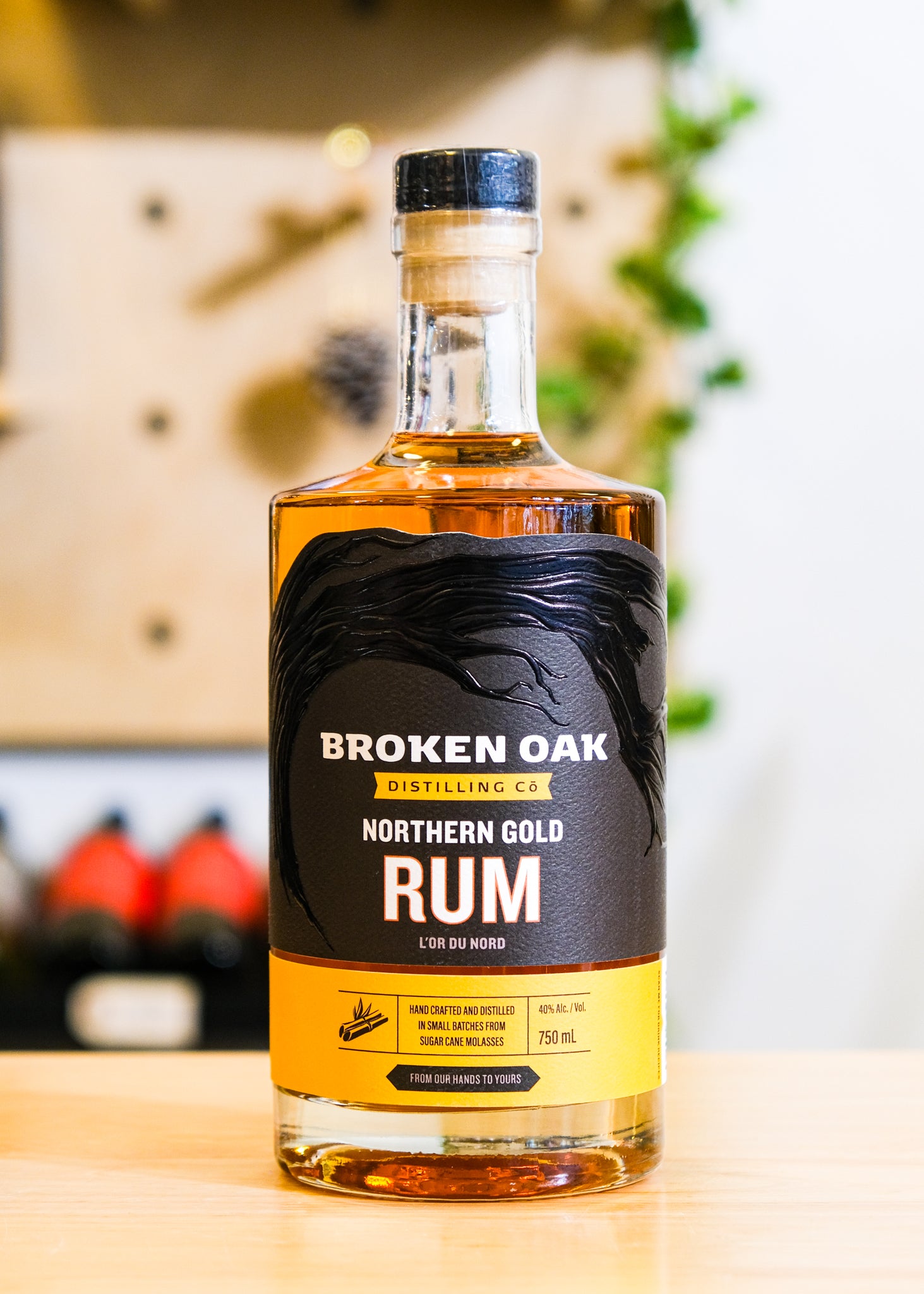 Broken Oak Distilling Co. 'Northern Gold' Amber Rum 750ml – Sip