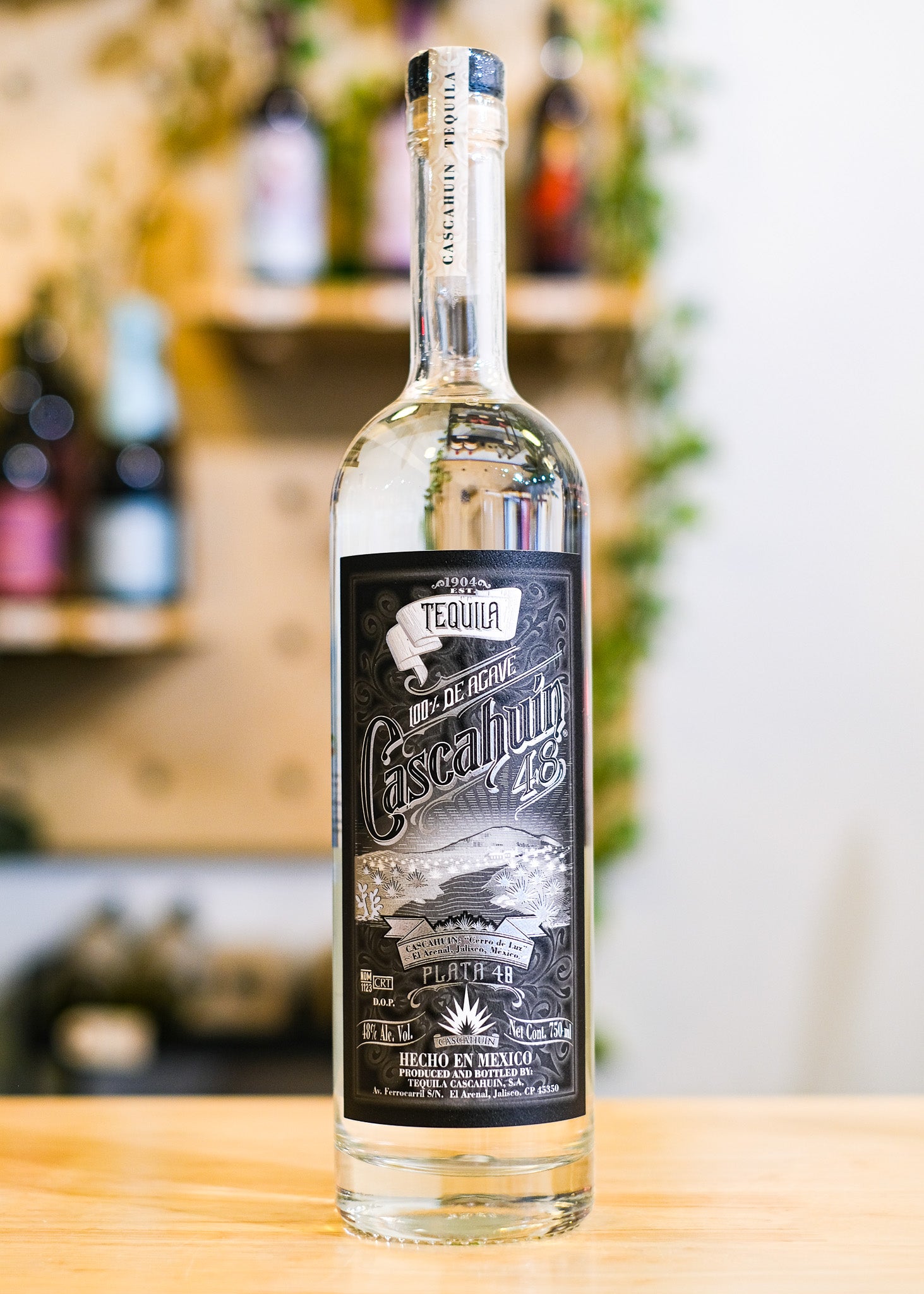 Cascahuin 'Plata 48' Blanco Tequila 750ml – Sip