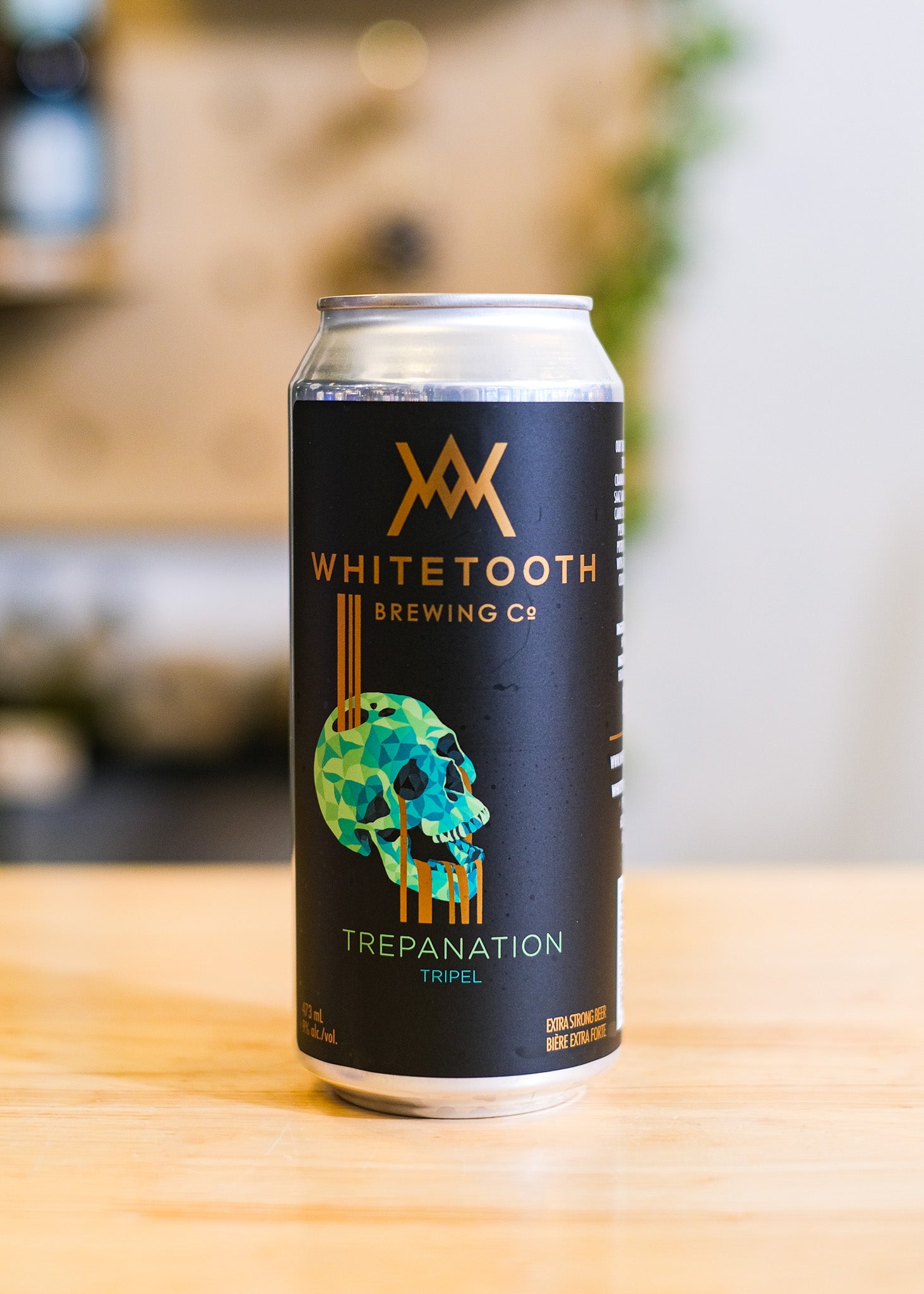 Whitetooth Brewing Company 'Trepanation' Tripel Beer 473ml – Sip Liquor ...
