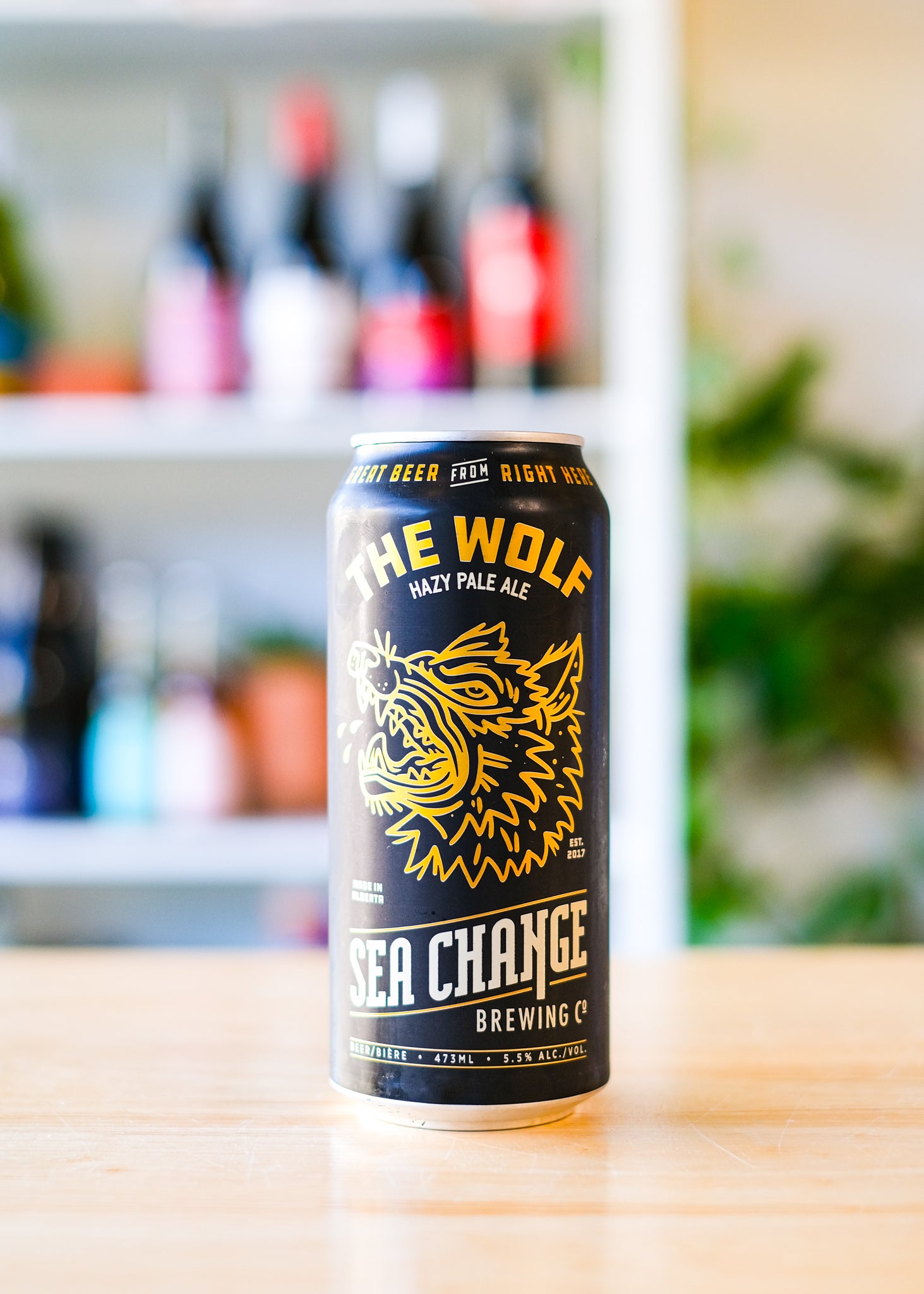 Sea Change Brewing Co. 'The Wolf' Hazy Pale Ale 473ml – Sip Liquor Market