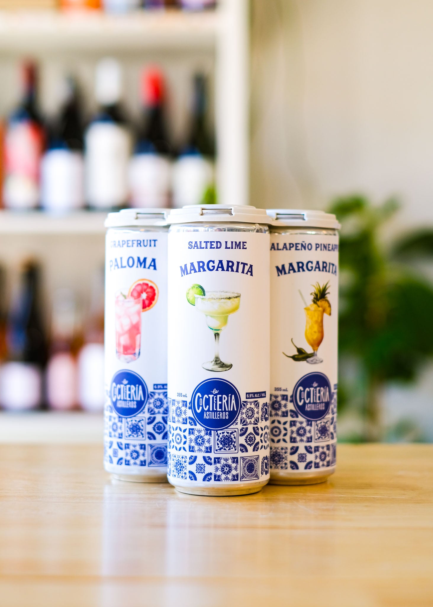 La Cerveceria Astilleros 'Margarita Mix Pack' Tequila Cocktail 4x355ml ...